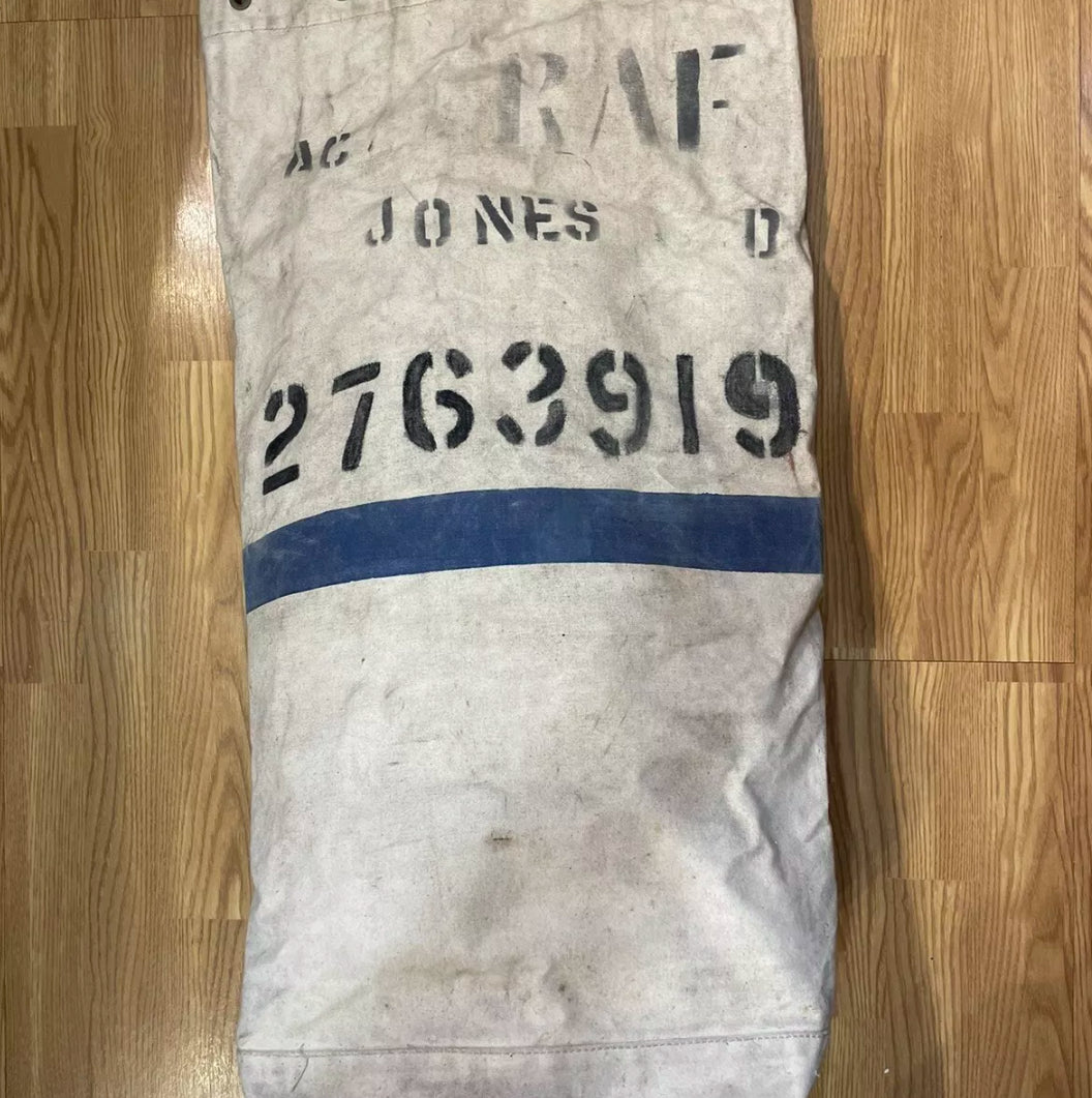 Vintage 1950's RAF Kit Bag – Curated Goods Ltd